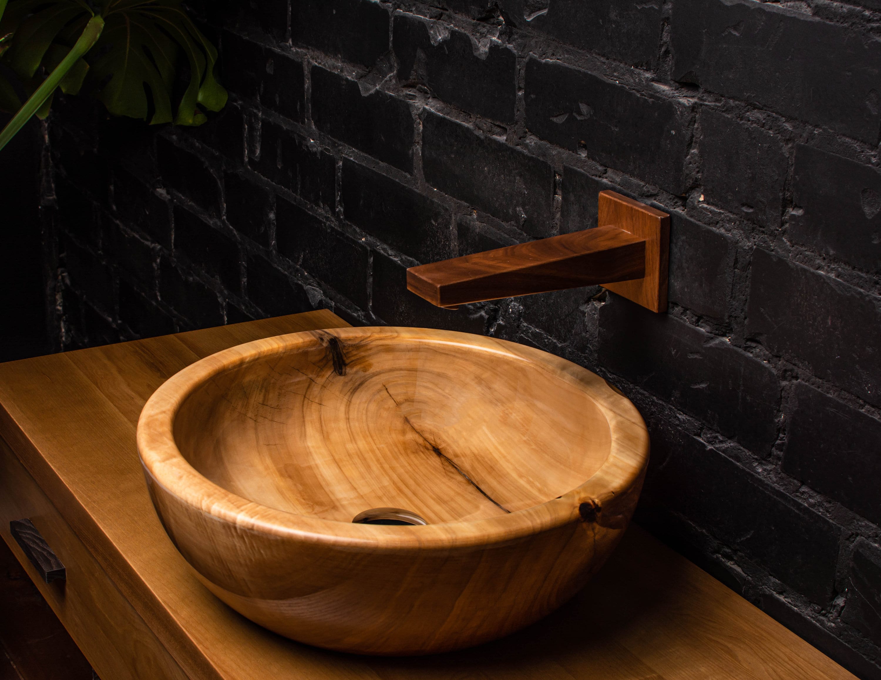 Exquisite Handmade Wooden Sink Rustic Bathroom Decor - Etsy