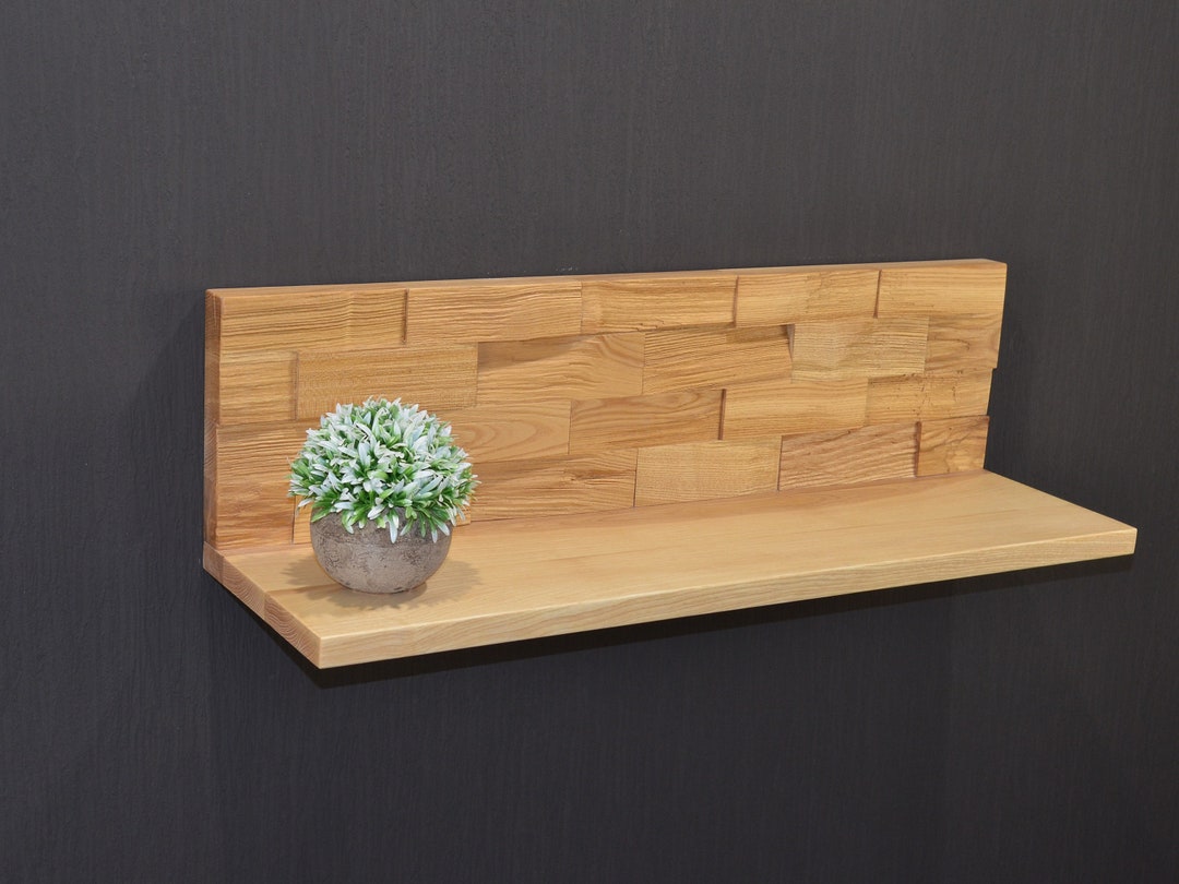 Handmade Wooden Shelf. Ash Shelf. Solid Ash Shelf. Handmade Ash Shelf ...