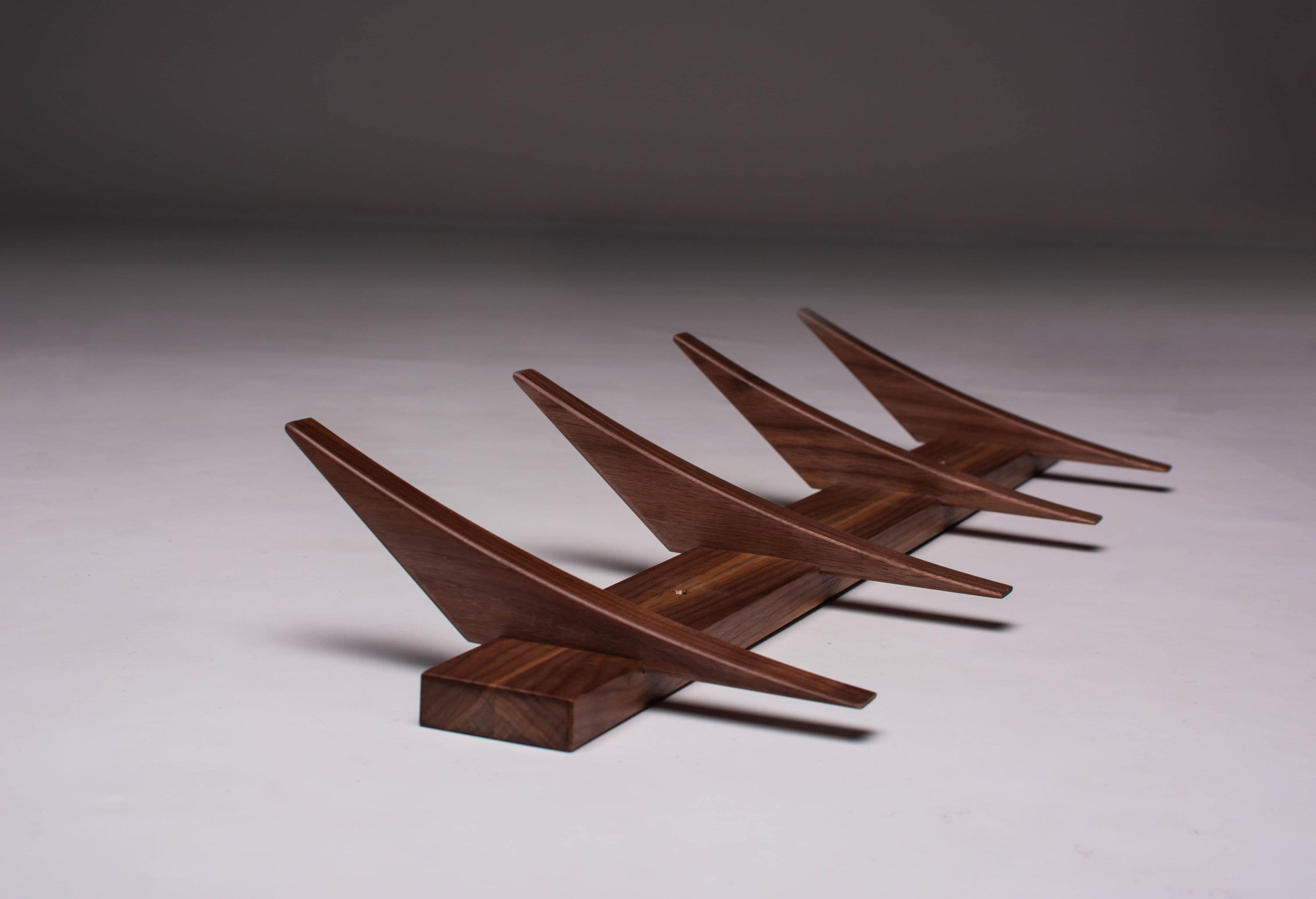 Wall Mounted Walnut Clothes Rack Wall Coat Rack - Etsy UK