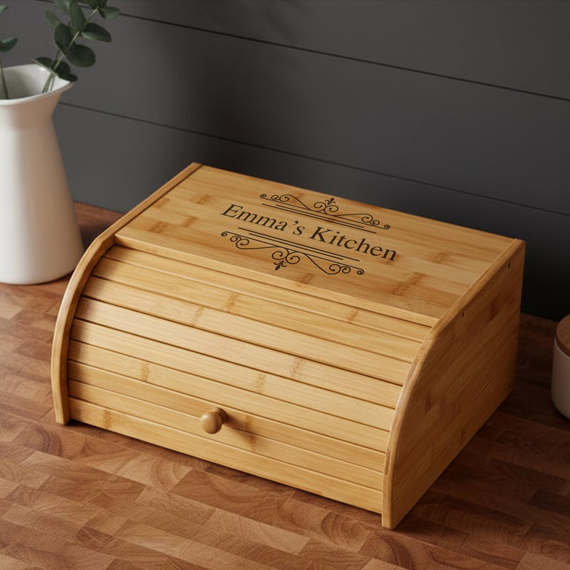 Custom Bread Box Vintage - Etsy