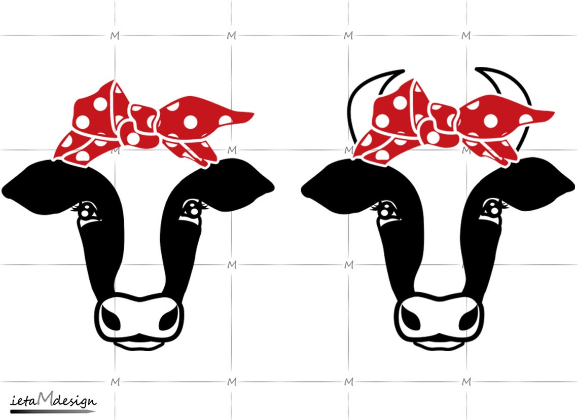 Bandana Heifer Digital File Bandana Svg Heifer Svg Cow Svg | Etsy