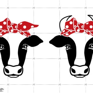 Bandana Heifer Digital File Bandana Svg Heifer Svg Cow Svg - Etsy