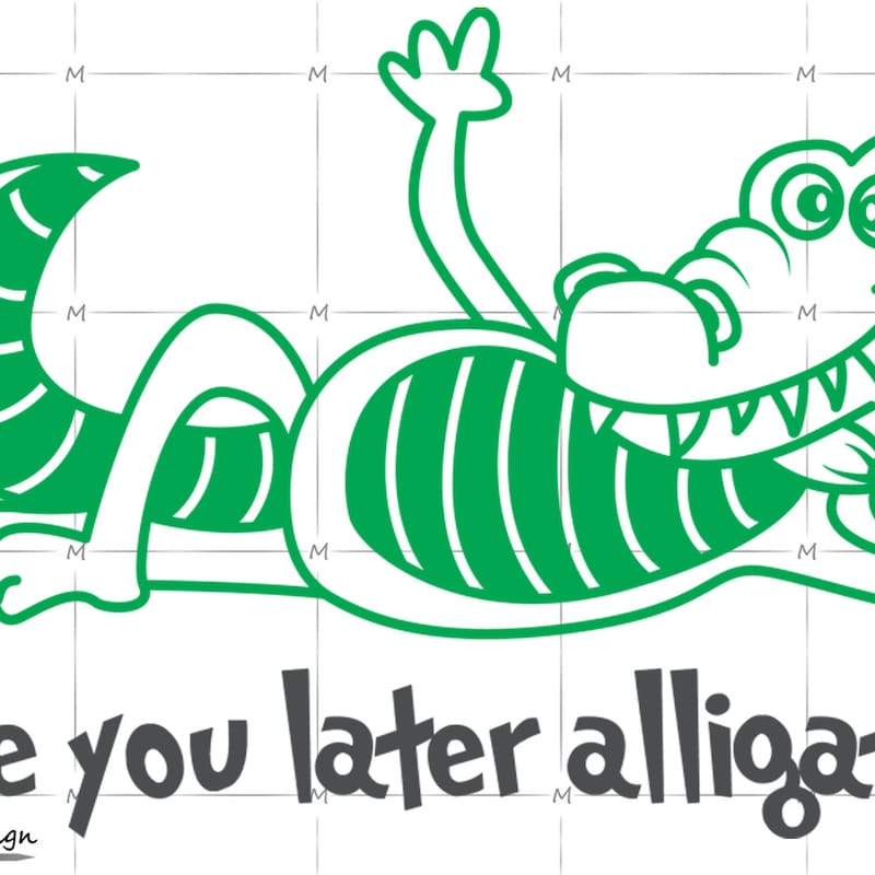 See You Later Alligator - Etsy