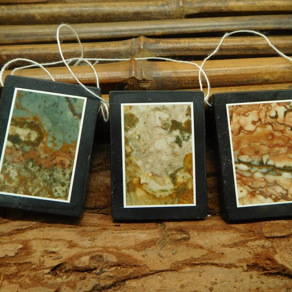 Intarsia Pendant - Etsy