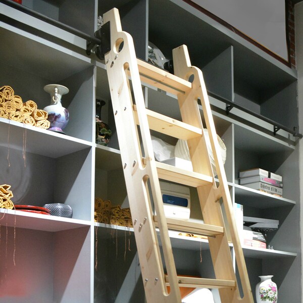 Rolling Library Ladder - Etsy