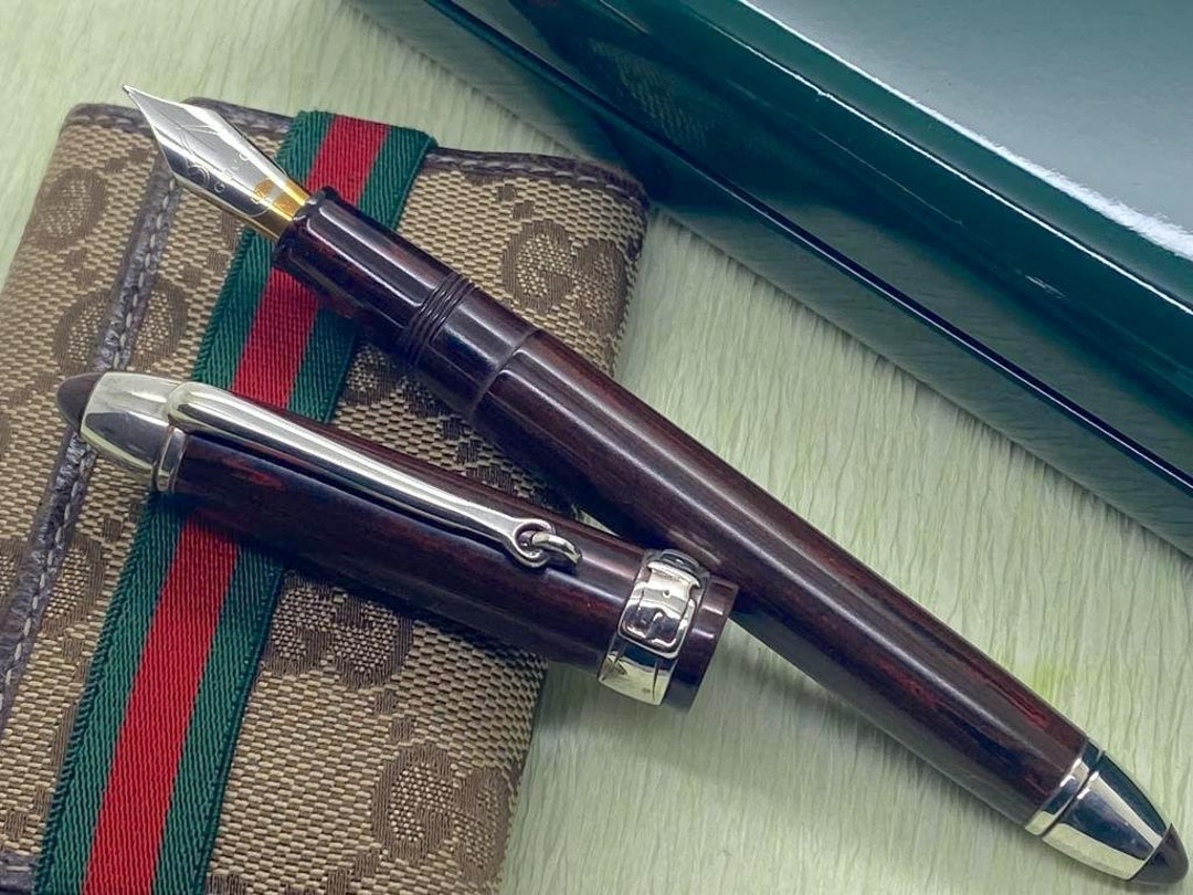 Gucci Fountain Pen Made by Stipula - Unused - 1990s - Etsy