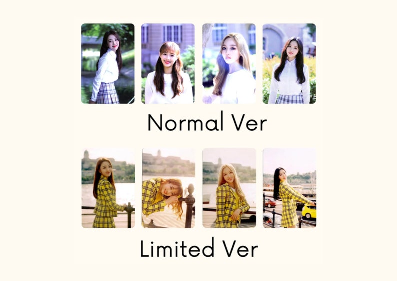 LOONA YYXY Predebut Solo Unit Album Photocard Replicas Yves Chuu Gowon Olivia Hye Hyeju ...