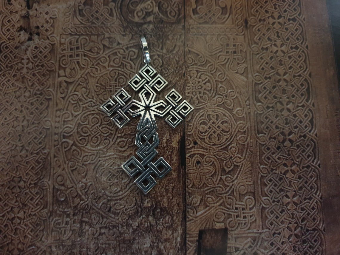 Cross Sterling Silver 925 Cross Pendant Religious Gift - Etsy