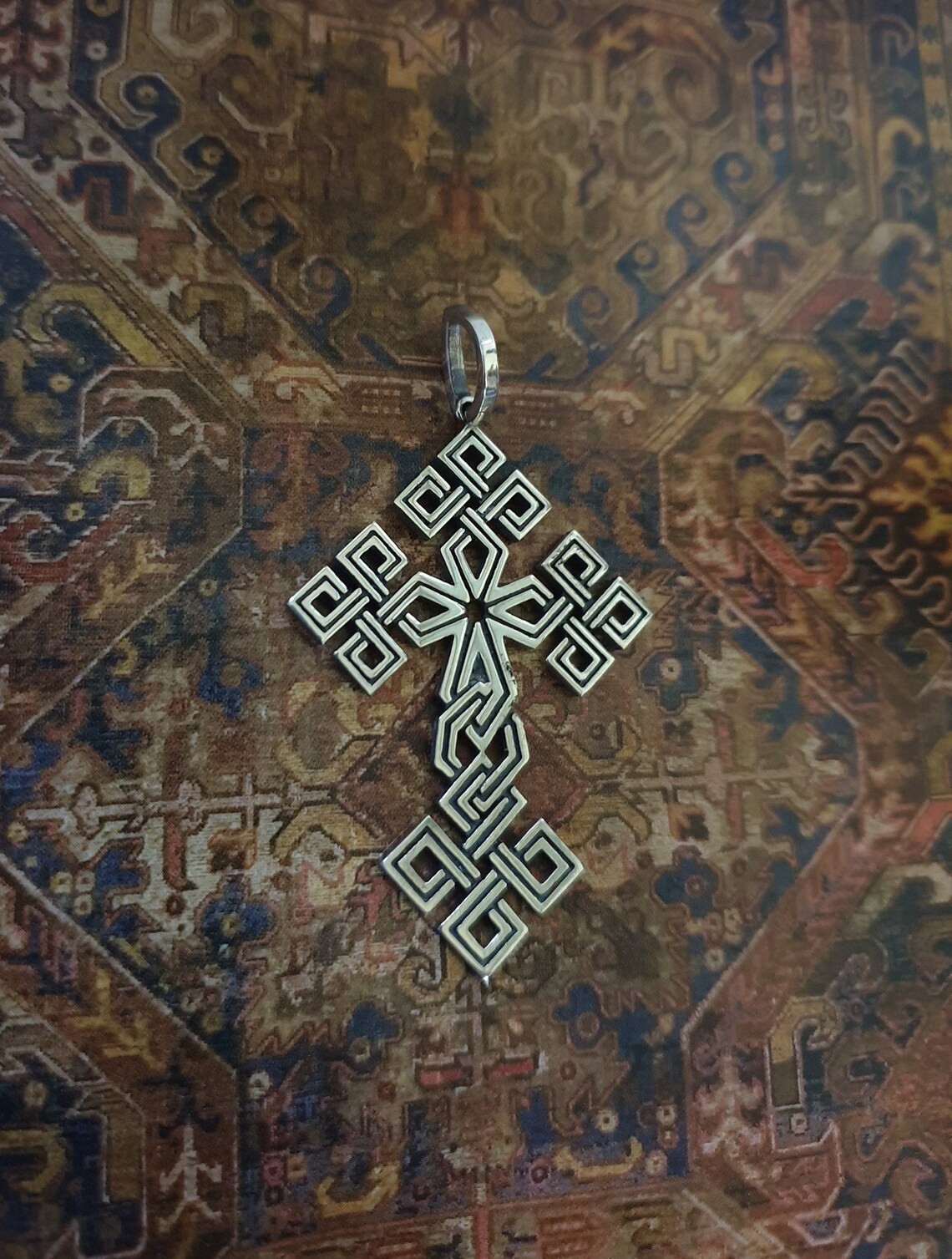 Cross Sterling Silver 925 Cross Pendant Religious Gift - Etsy