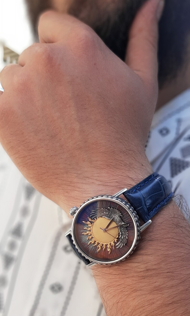 Wrist Watch Sterling Silver 925 Eagle Unique Wrist Watches - Etsy