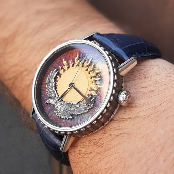 Eagle Pocket Watch - Etsy