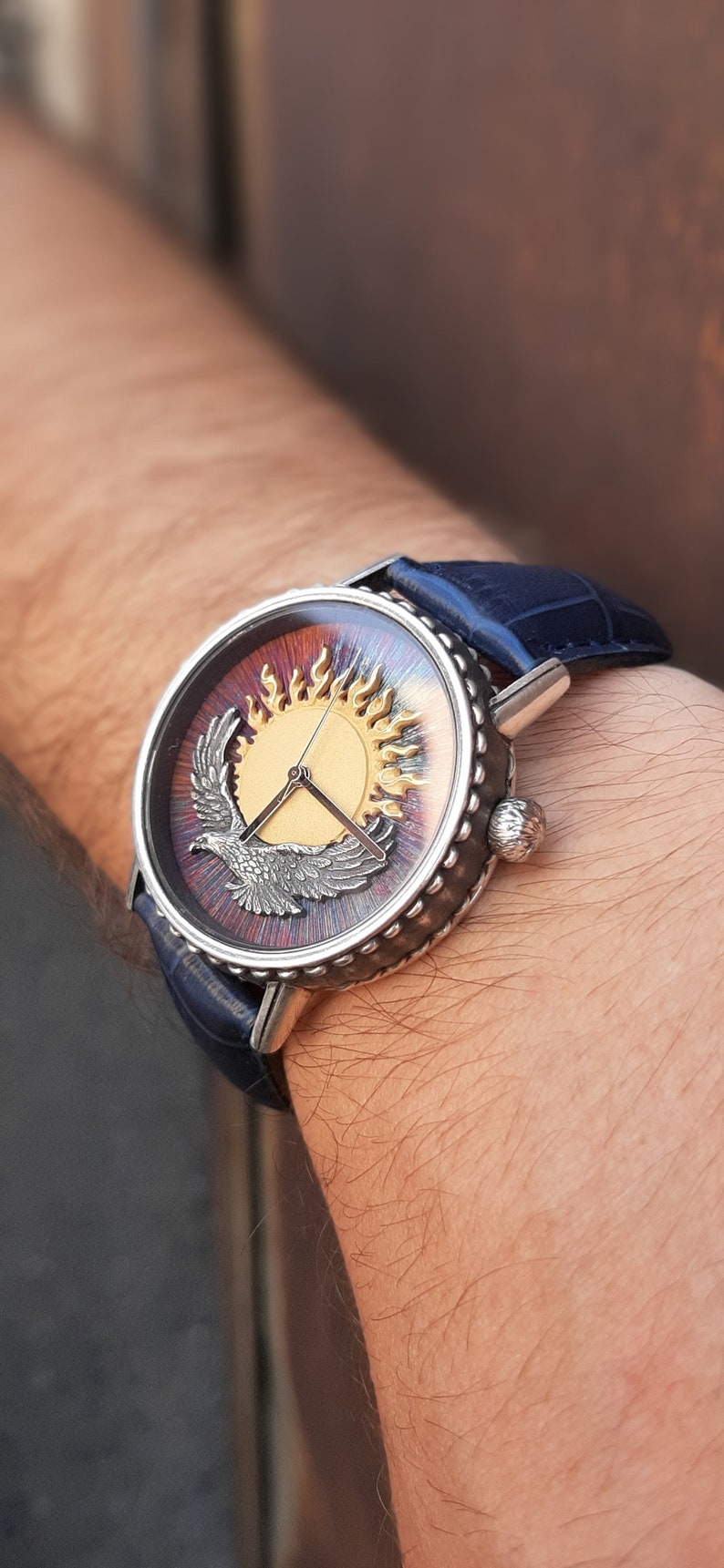 Wrist Watch Sterling Silver 925 Eagle Unique Wrist Watches - Etsy