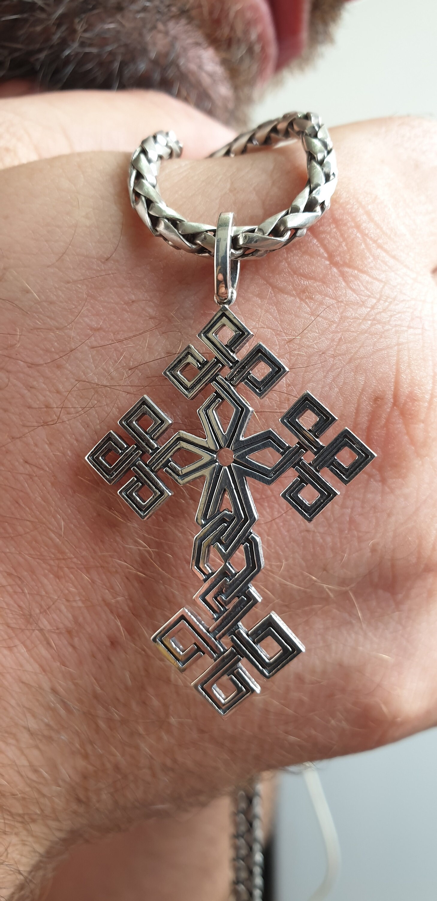 Cross Sterling Silver 925 Cross Pendant Religious Gift - Etsy