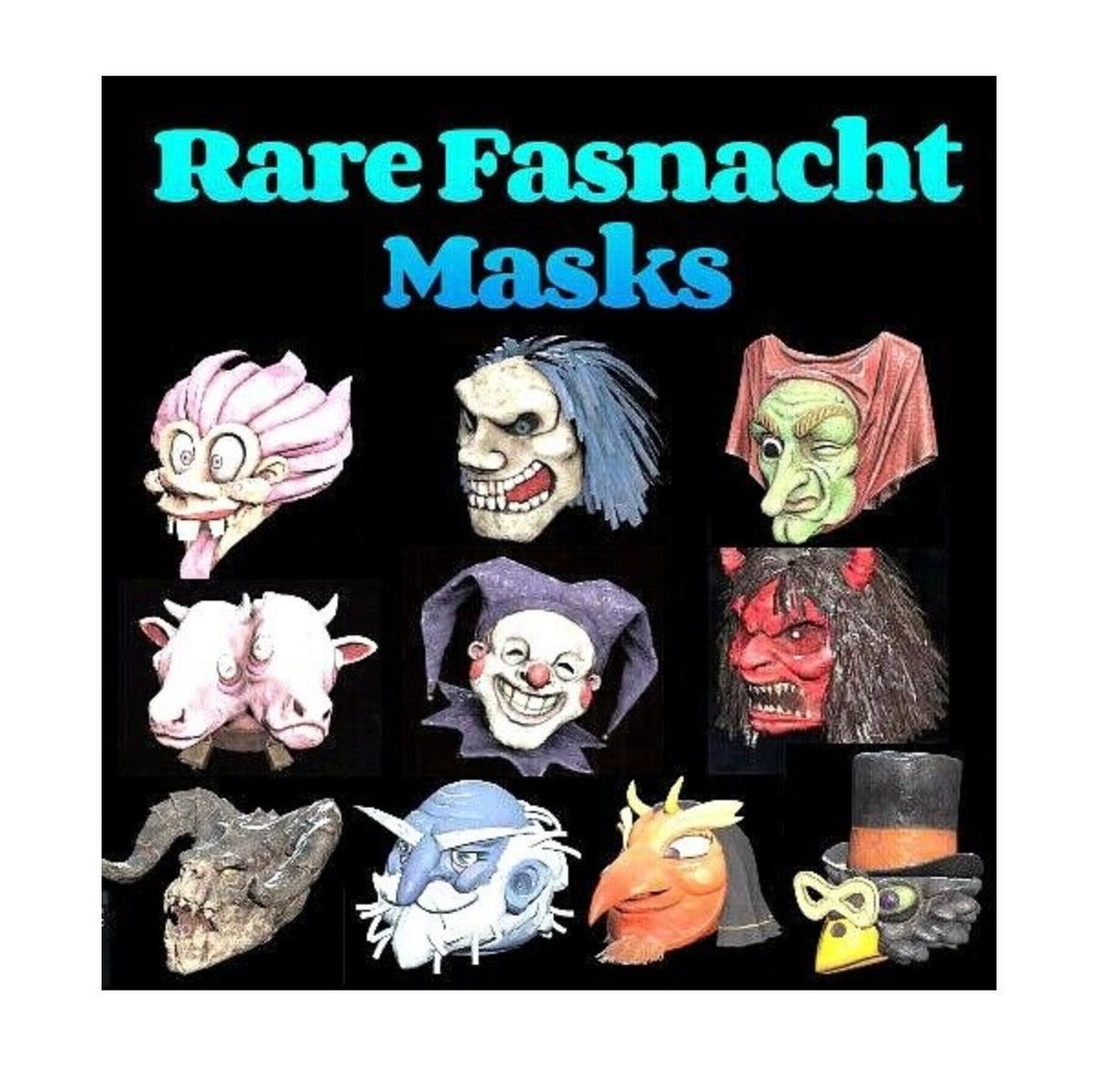 Fallout 76 PS4/5 Fasnacht Masks Pick ANY Loon Hag Demon Feind Raven ...