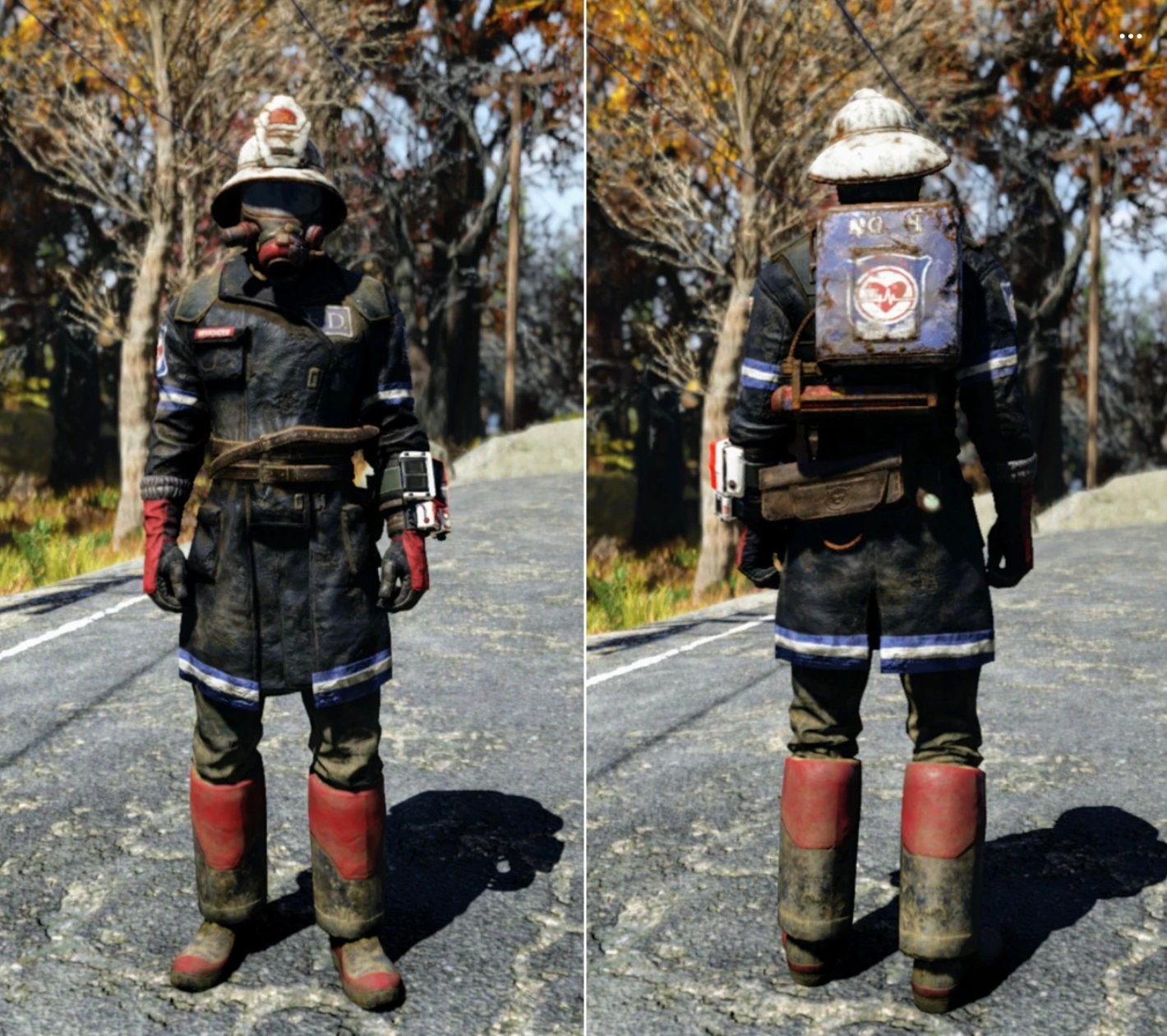 Fallout 76 PS4/5 All Rare Outfits in FO76 BOS Forest Camo - Etsy