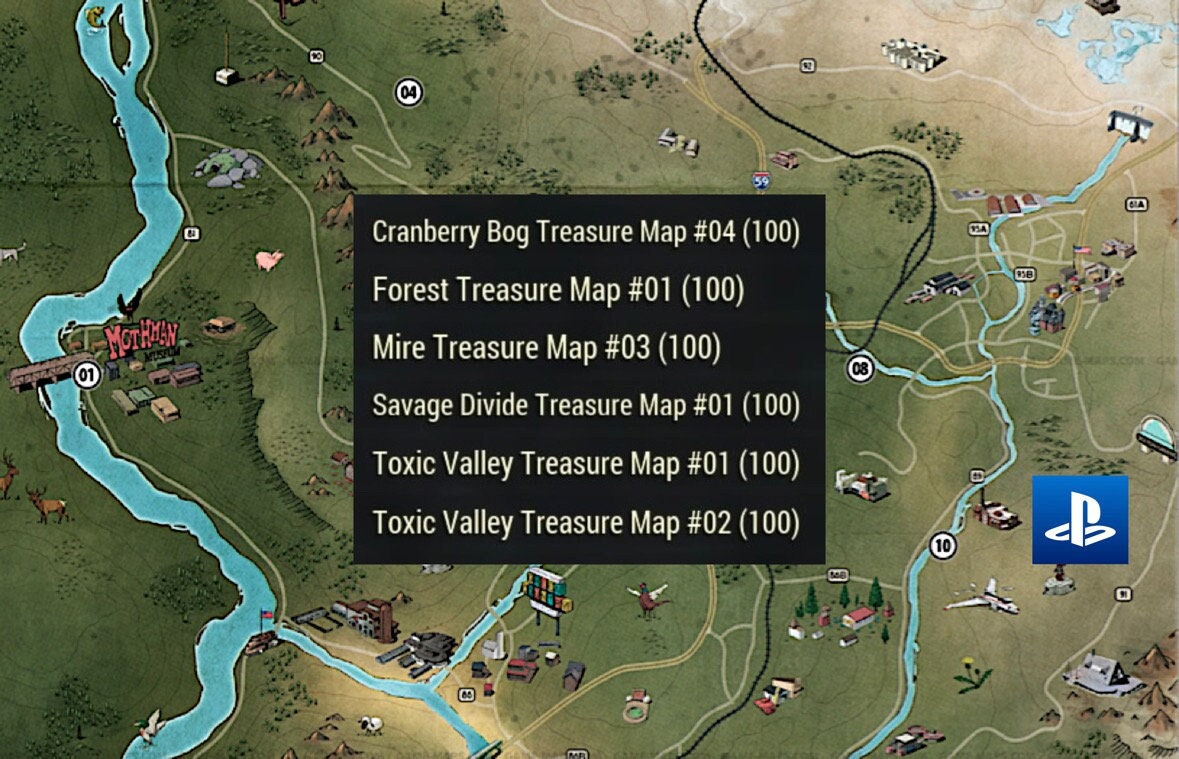 The Divide Fallout Map