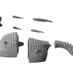 Mosasaurus 3D Print STL File - Etsy