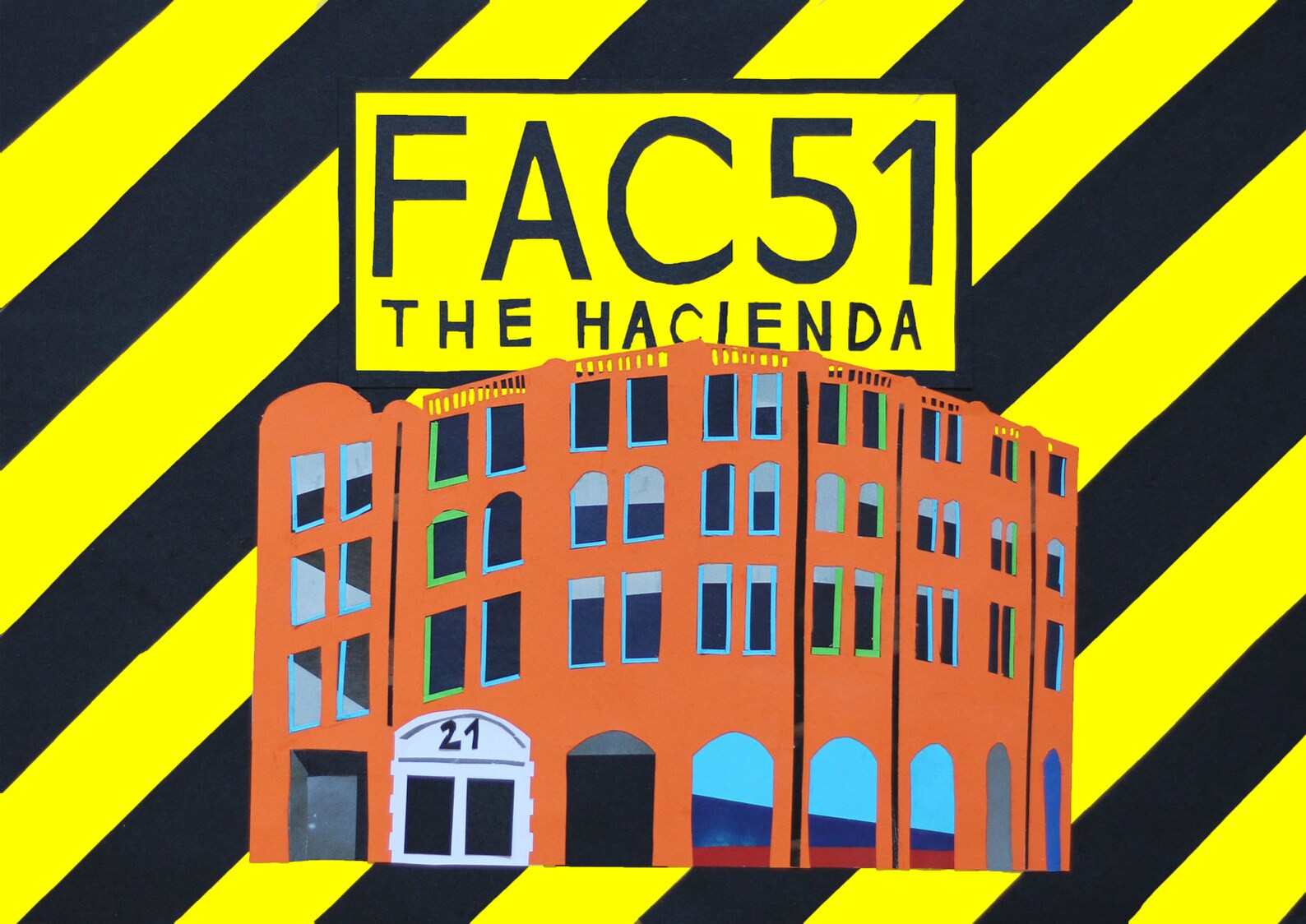 The Hacienda Fac 51 Poster. Manchester landmark number one. | Etsy
