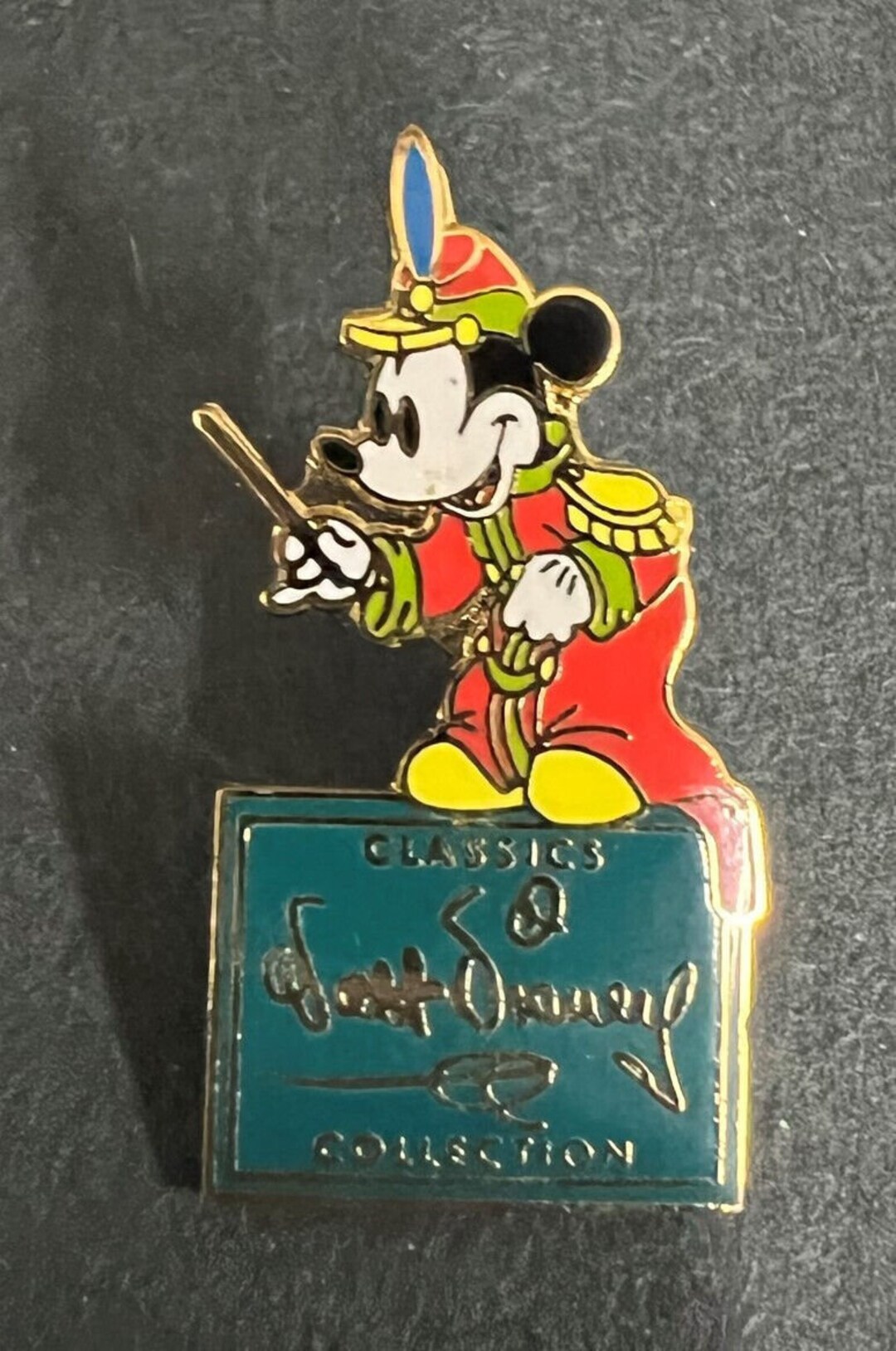 WDCC Band Leader Mickey Mouse Pin - Etsy