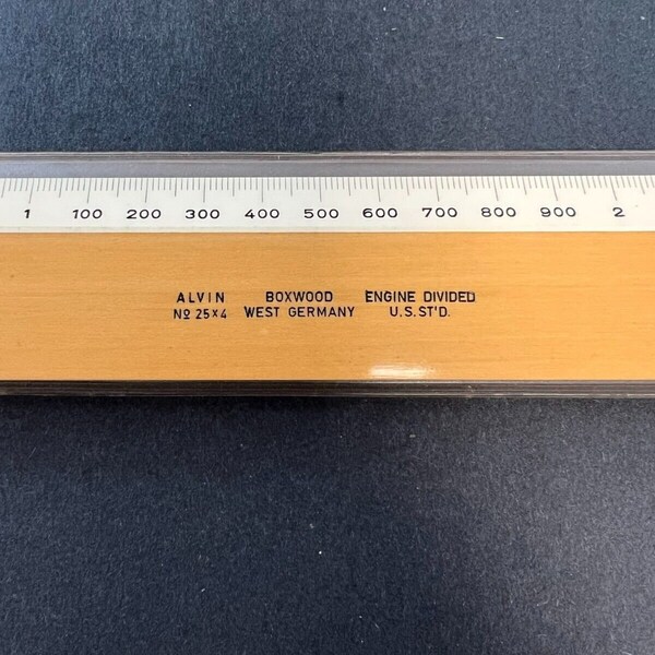 Engine Divided Ruler - Etsy UK