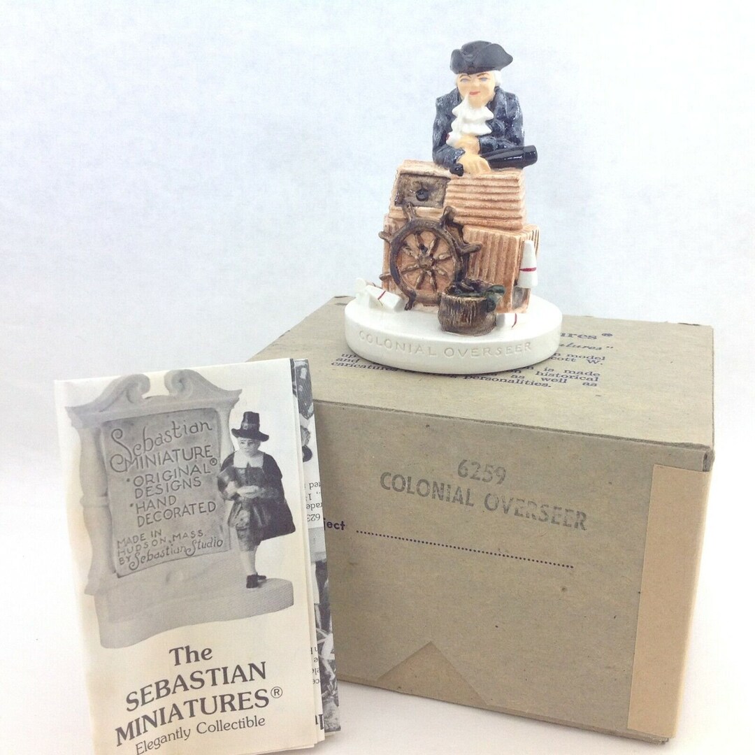 Sebastian Miniature Sml-298c - Colonial Overseer - Etsy