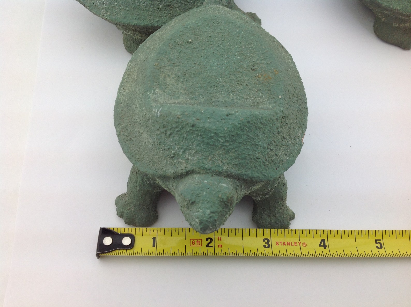 Small Rough Ceramic Green Turtles 5 inches Wide Set of 3 | Etsy