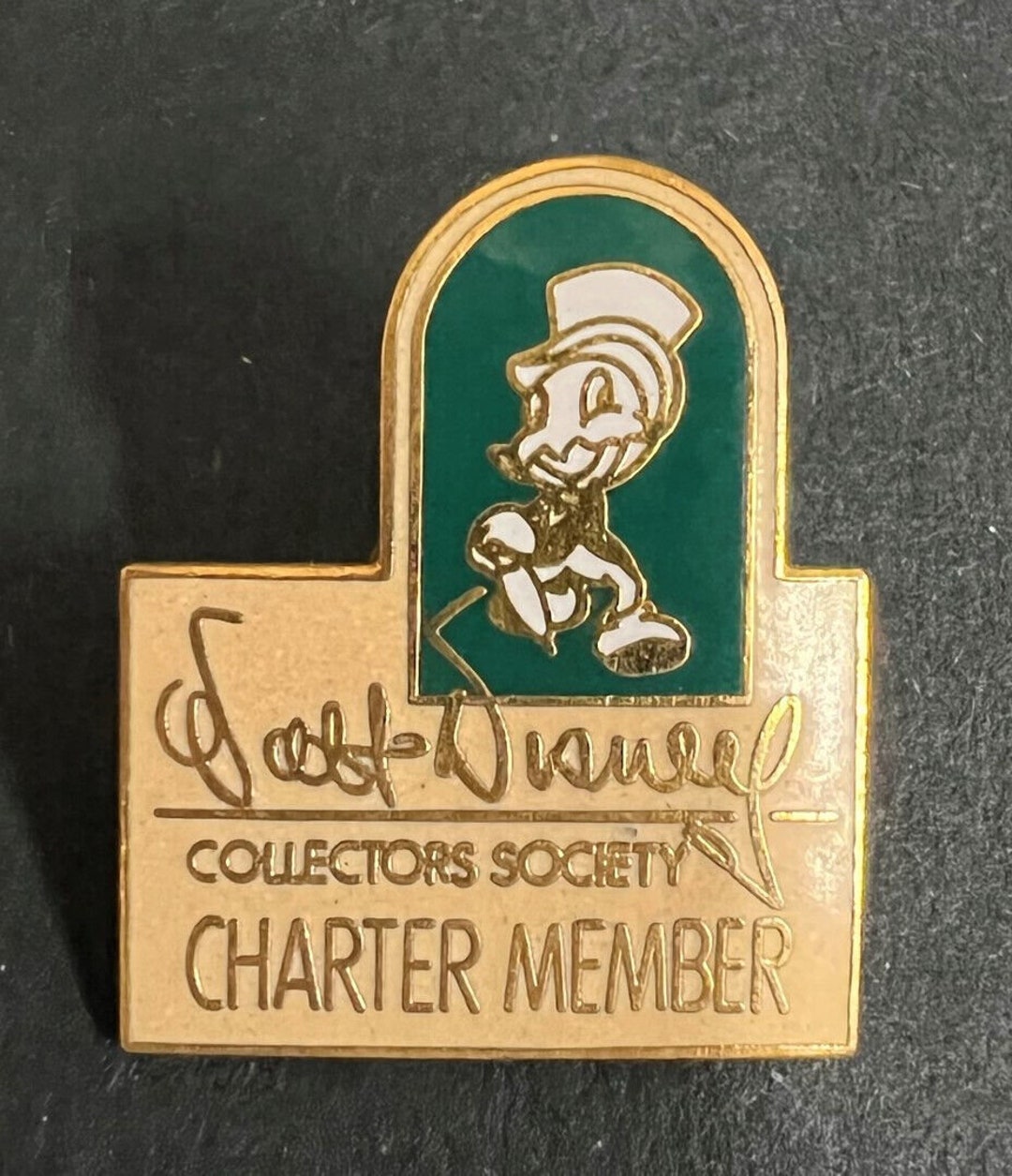 WDCC 1993 Membership Kit Pin - Charter Member - Jiminy Cricket - PIN ...