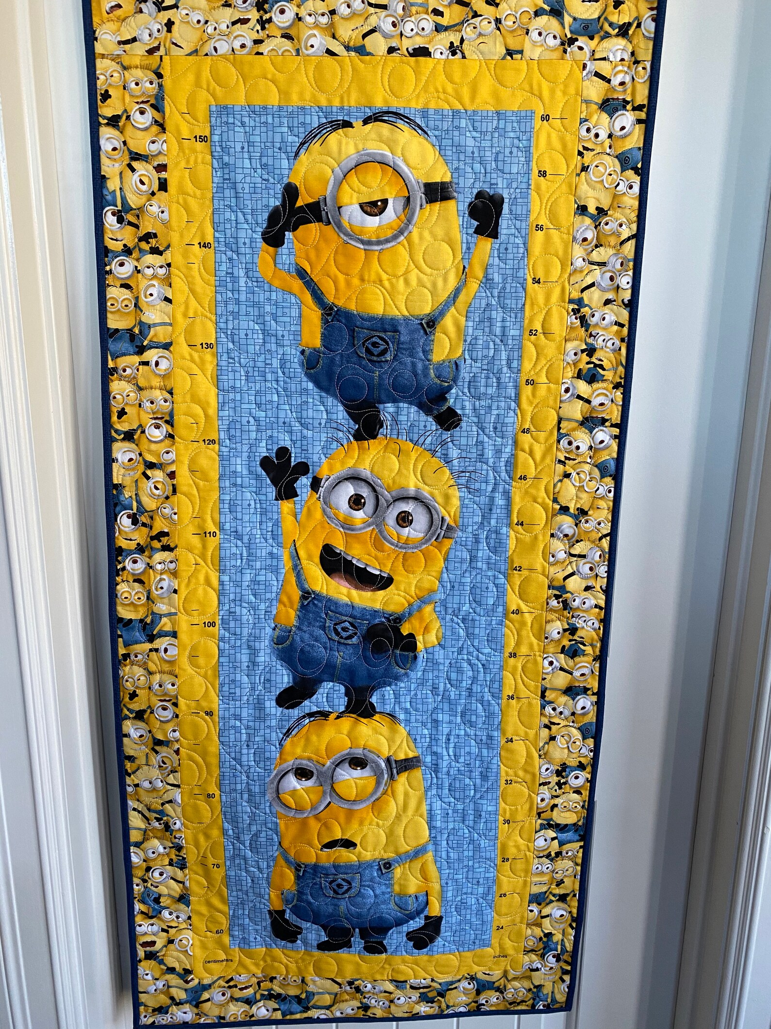 Minions Growth Chart Wall Hanging | Etsy