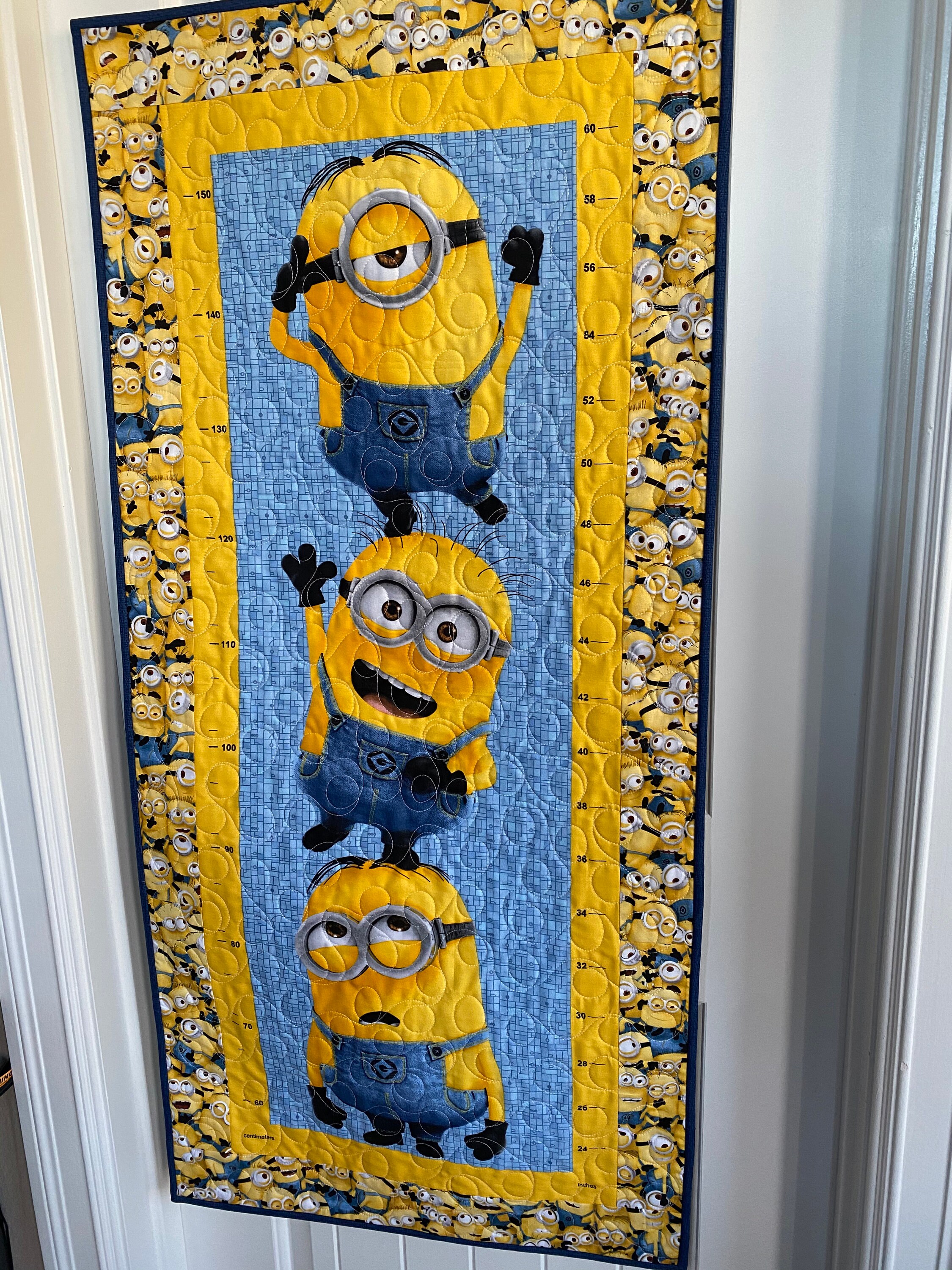 Minions Growth Chart Wall Hanging | Etsy