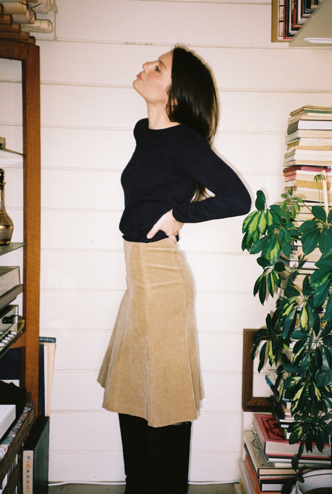 Y2K ZARA Corduroy Skirt - Etsy