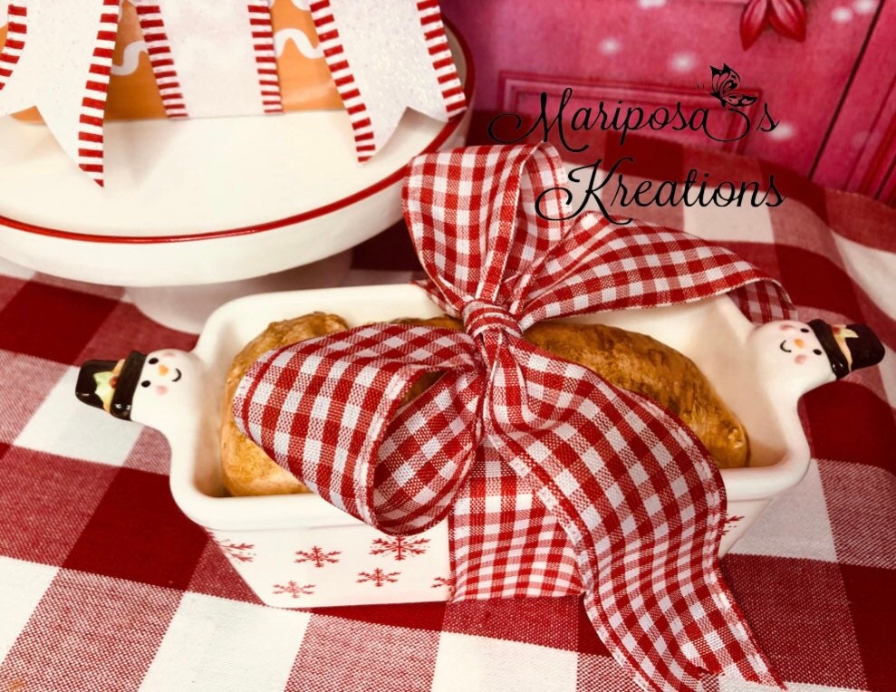 Fake Loaf Bread-fake Food-tier Tray-decor-kitchen-farmhouse-gingerbread ...