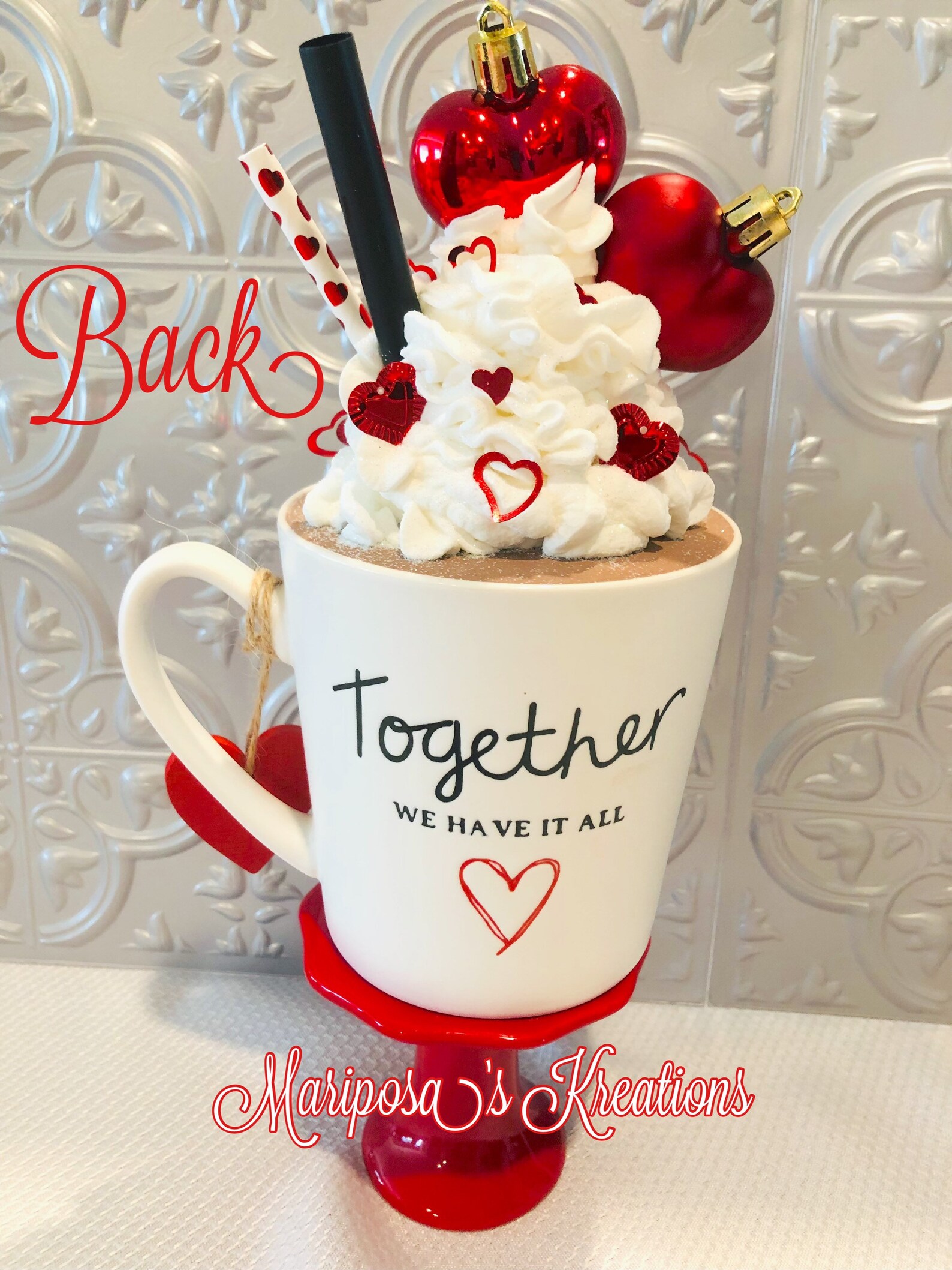 Valentines Day-fake Coffee-fake Latte-fake Frappe-fake Drink-fake Food ...