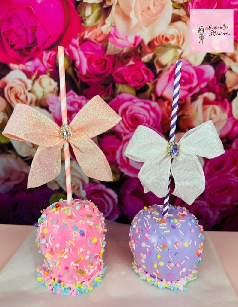 Fake Candy Apple-fake Food-fake Fruit-fake Sweets-tier Tray-kitchen ...