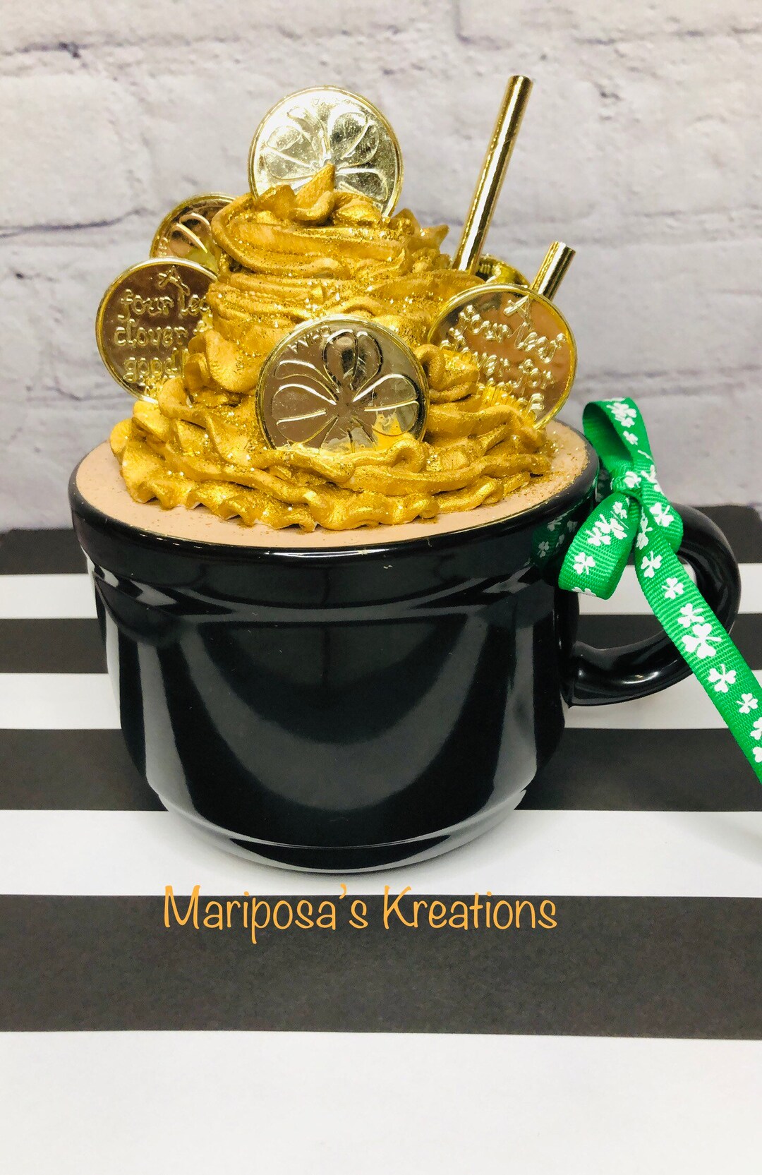 Faux Coffee-fake Frappe-fake Cappuccino-fake Drink-tier Tray-coffee Bar ...