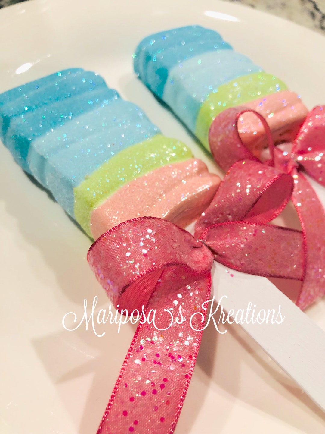 Fake Popsicle-fake Sweets-fake Food-tier Tray-kitchen-decor-display ...