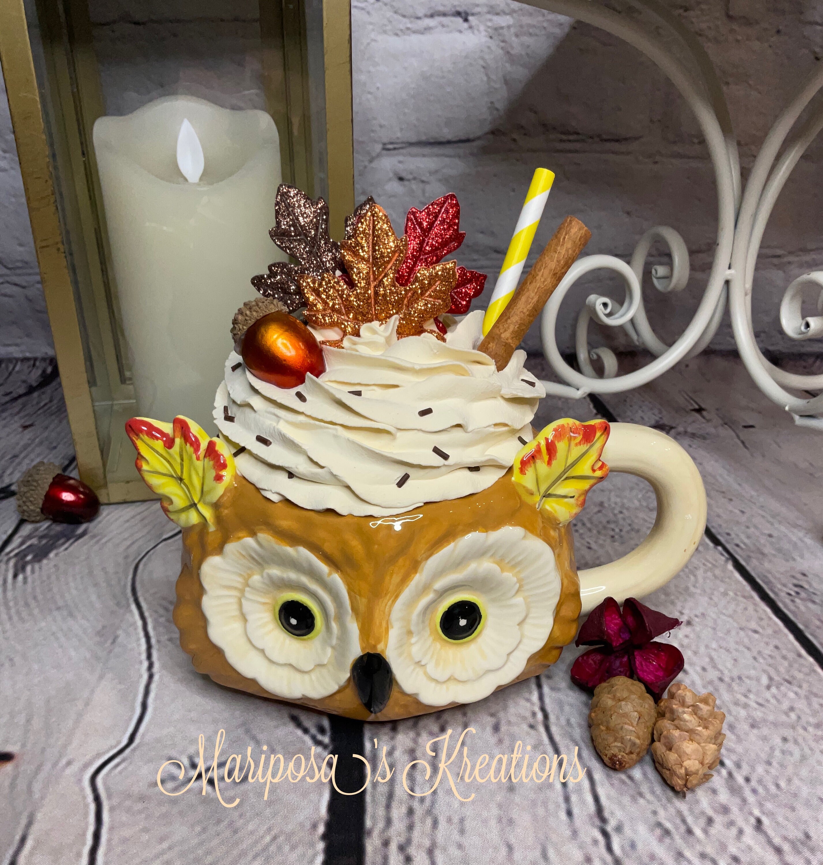 Fake Coffee-fake Latte-fake Frappe-fall-autumn-photo Prop-kitchen-tier ...