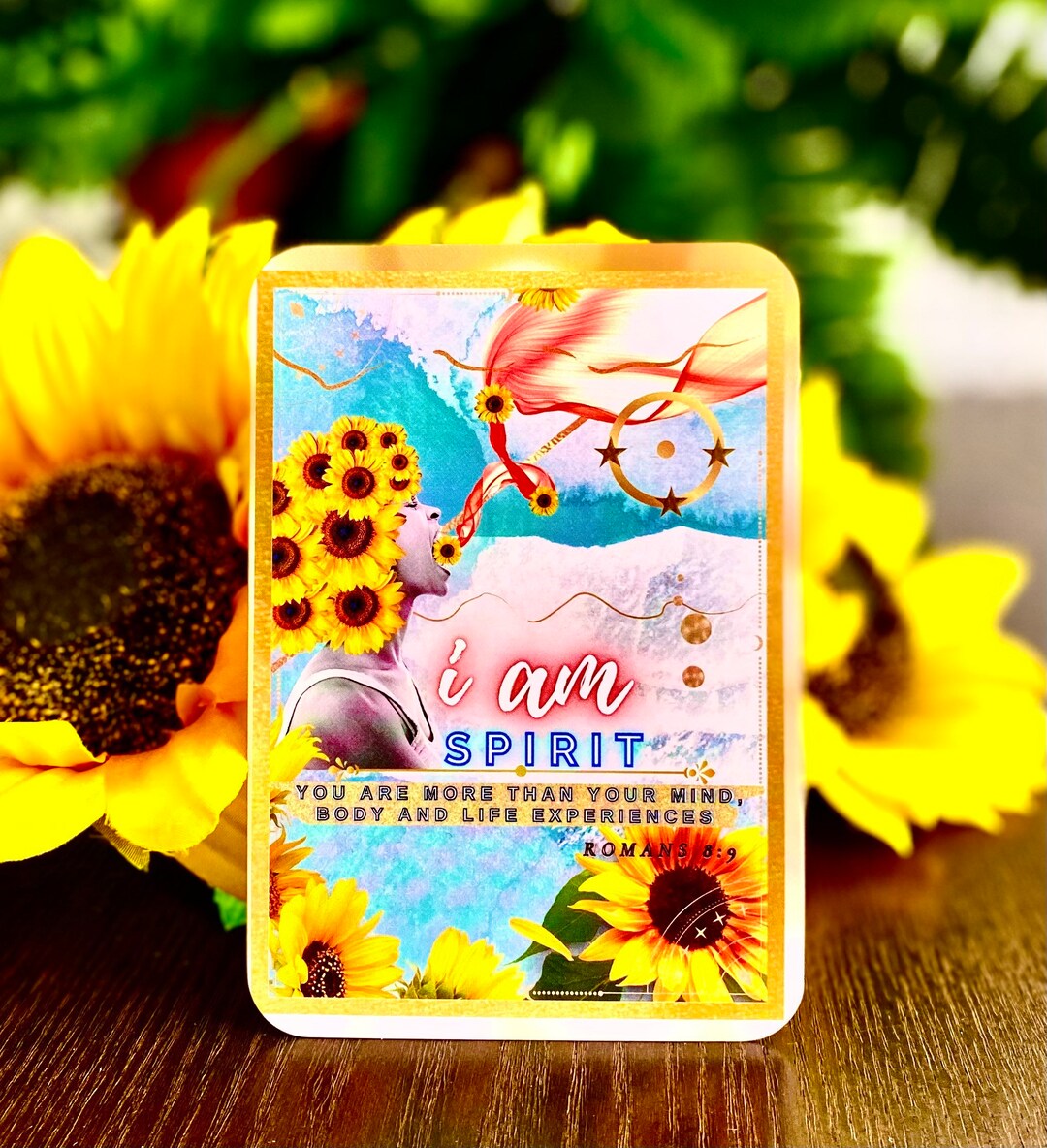 I Am Affirmation Cards: Watercolored Oracle Deck With Scripture - Etsy