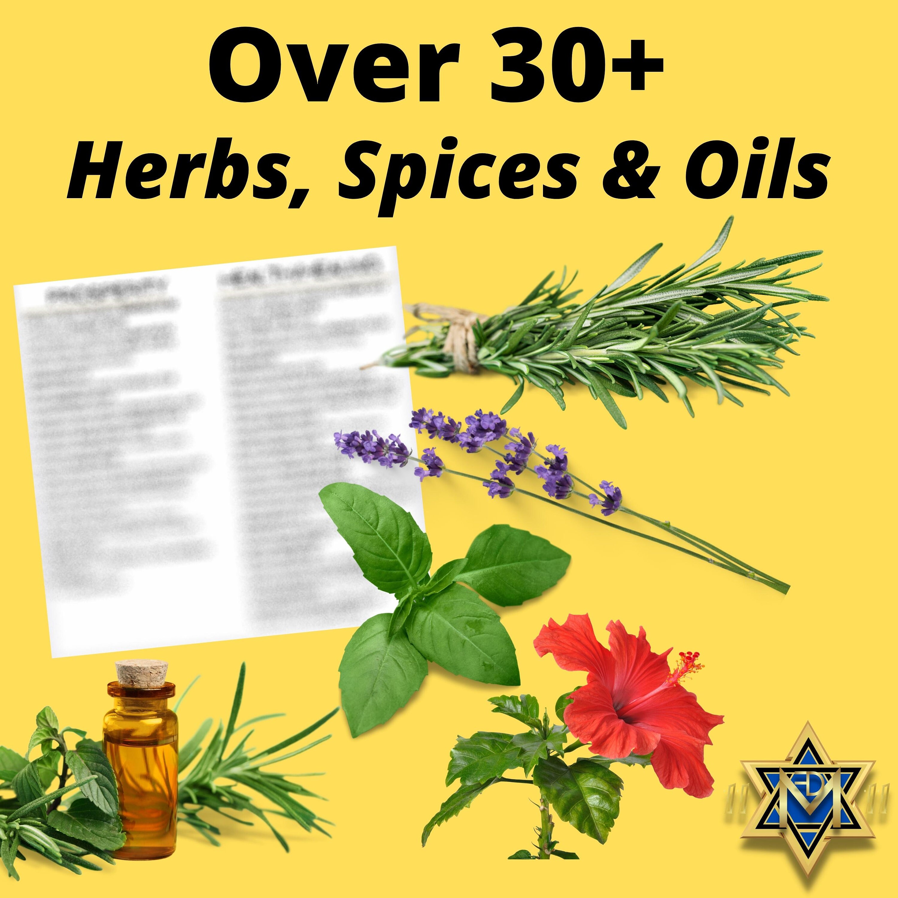 Printable Magic Herbs & Oils in the Bible, Magic in the Bible PDF ...