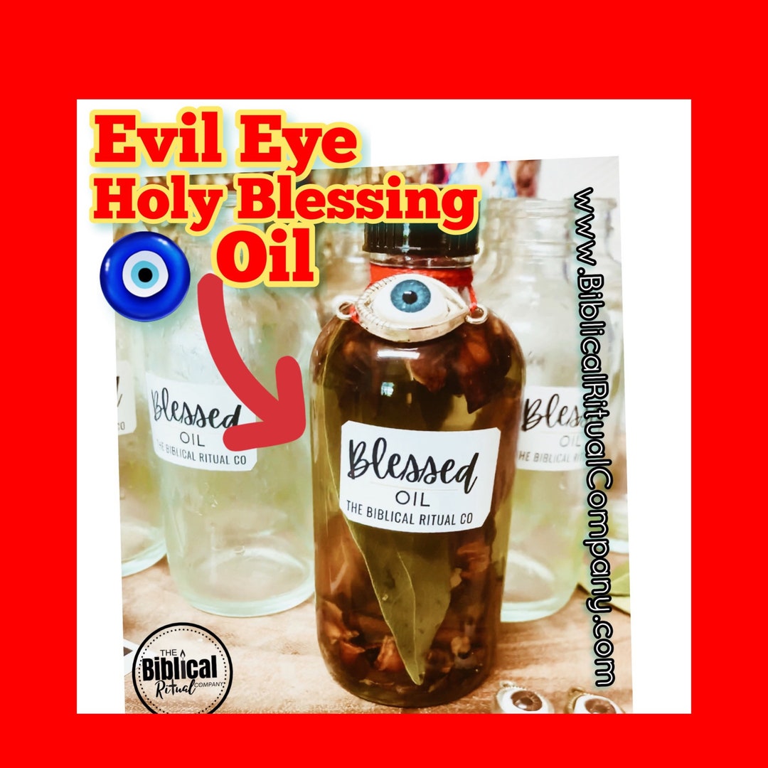Evil Eye Protection and Blessing Oil, Handmade Anointing Oil - Etsy