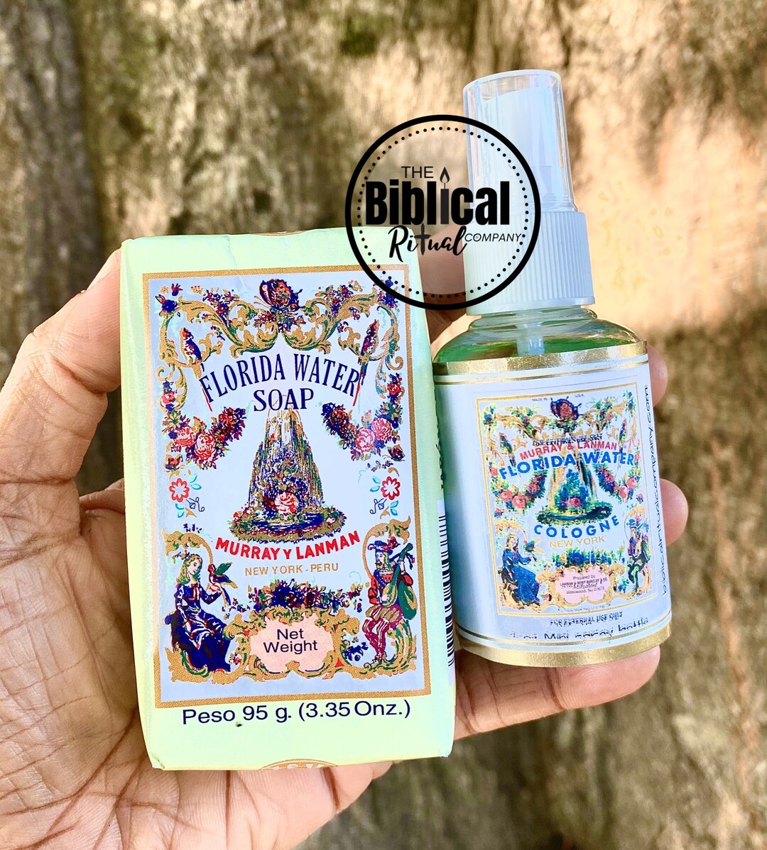 Florida Water Cologne Spray (2oz) & Soap Set: Spiritual Cleansing - Etsy