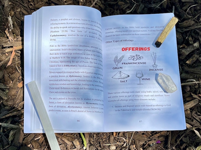 Bible Divination & Magic: Ancient Rituals Spells Book - Etsy