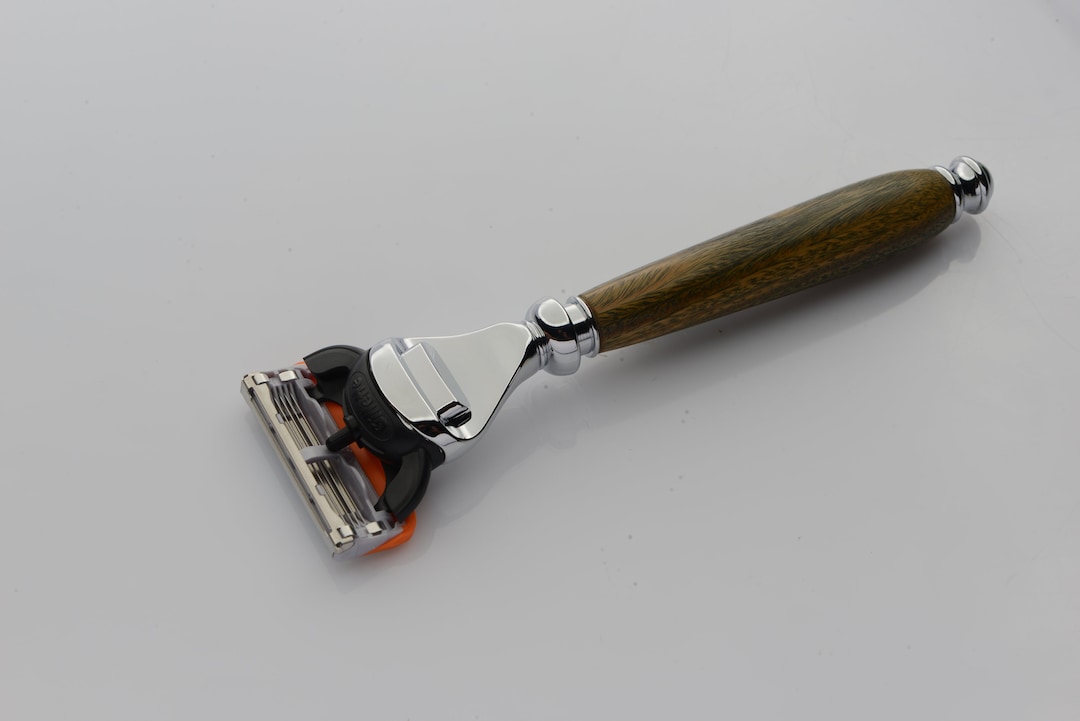 Gilette FUSION Razor Handle in Palo Santo. - Etsy