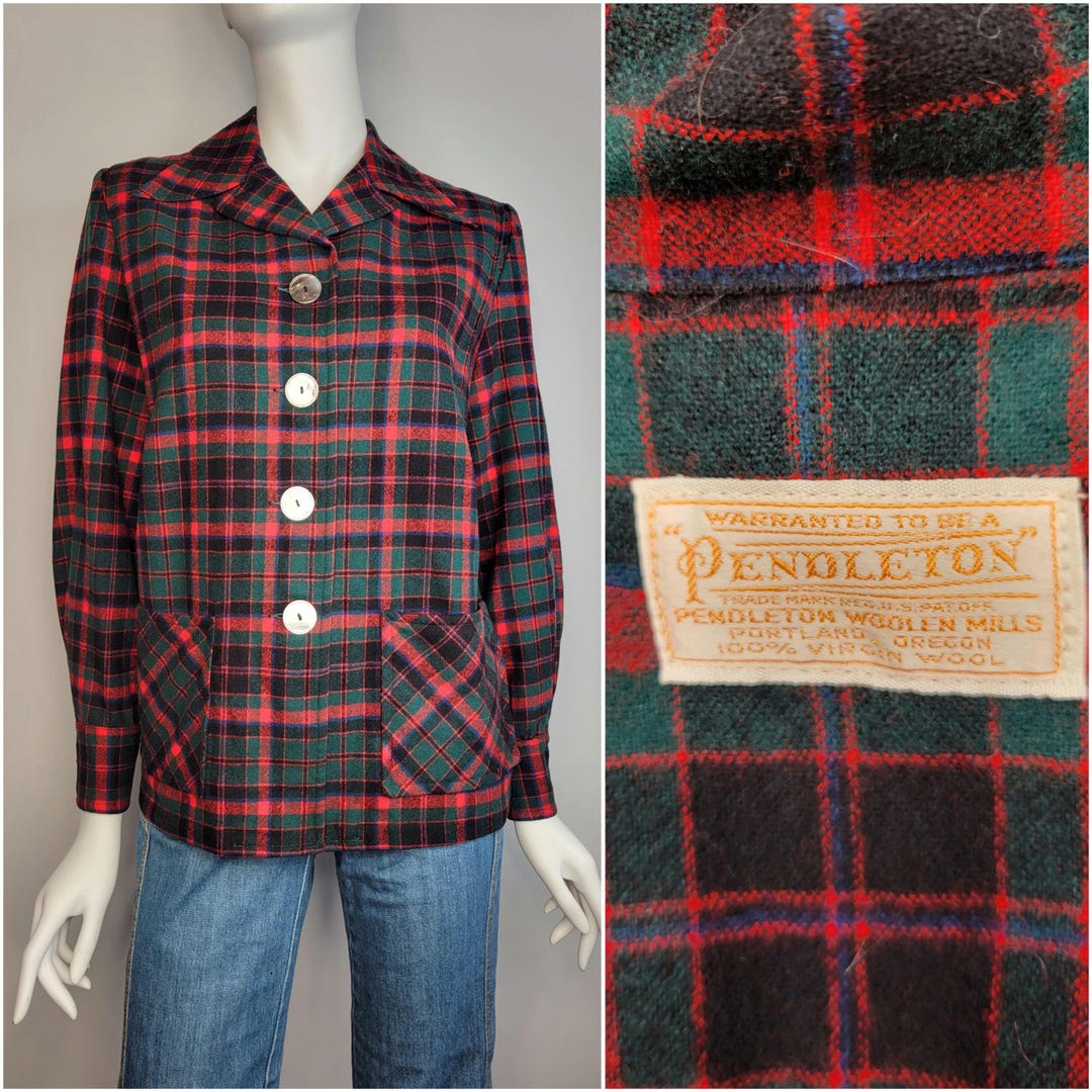 Vintage 1950s Pendleton 49er Jacket, Mint Condition Size M/L 38-42B ...