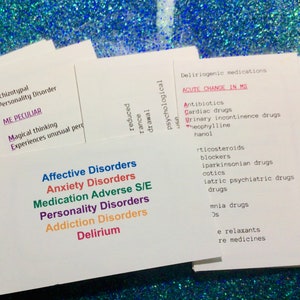 Mnemonics for DSM Diagnosis PDF for Flashcards - Etsy