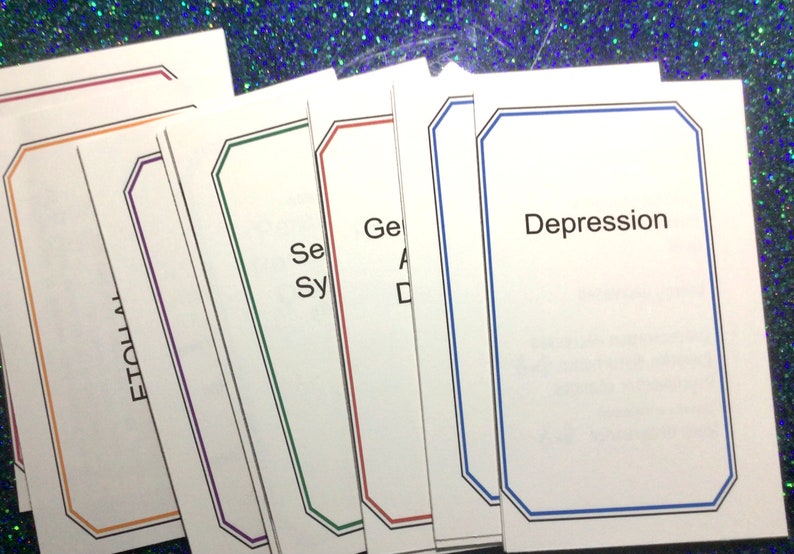 Mnemonics for DSM Diagnosis PDF for Flashcards - Etsy