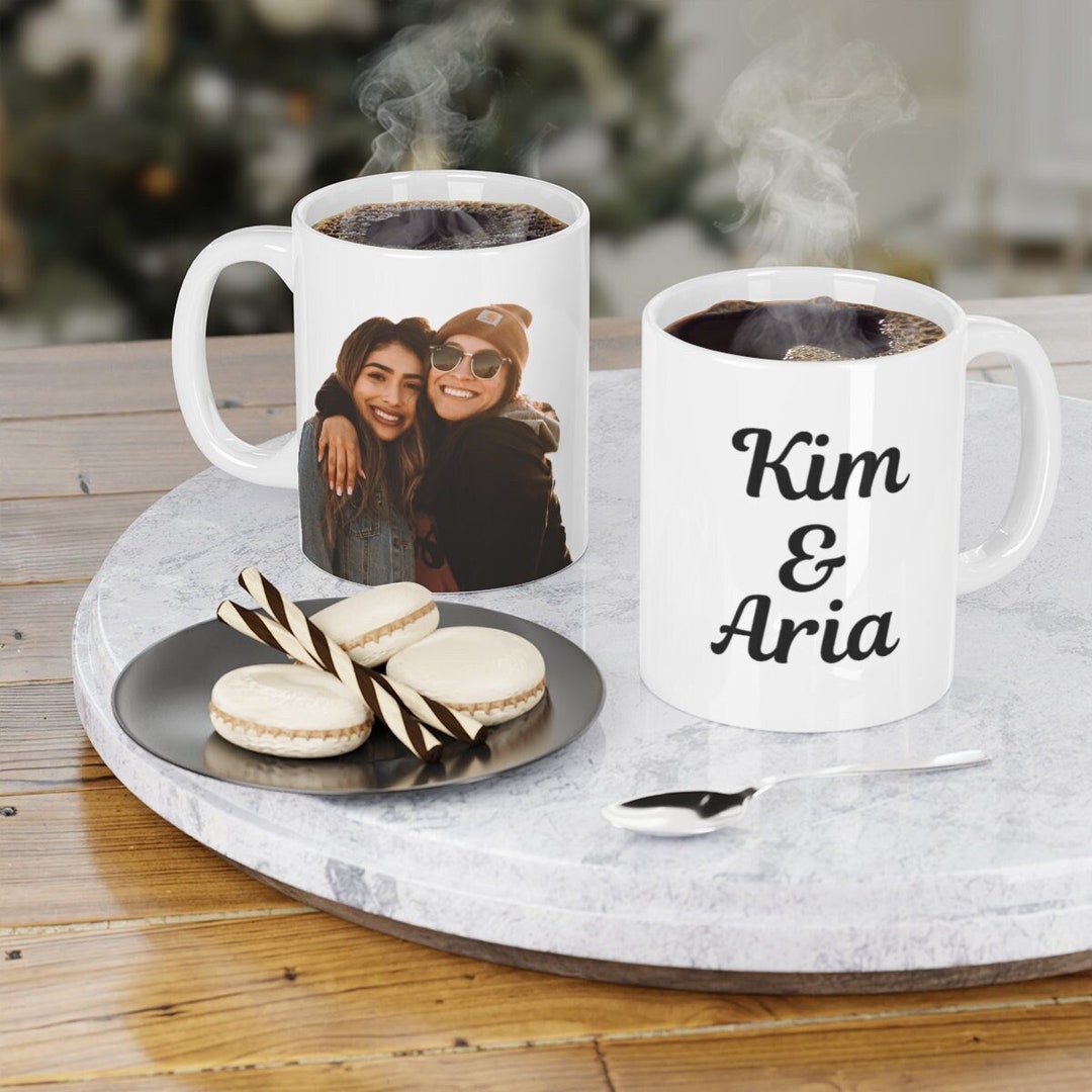 Personalized Ceramic Mug, Custom Photo Mug, Birthday Mug, Personalized ...