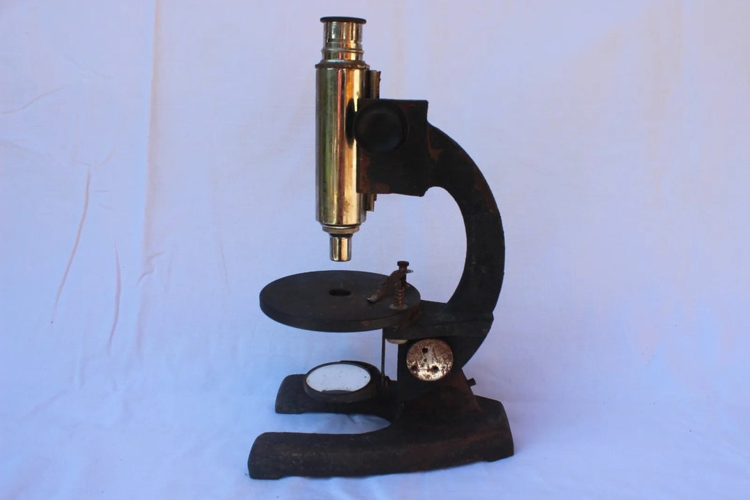 Vintage Soviet MICROSCOPE USSR Cccp Measuring Device - Etsy