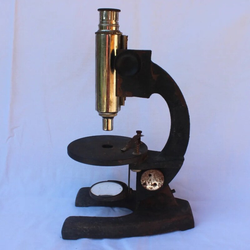 Vintage Microscope - Etsy