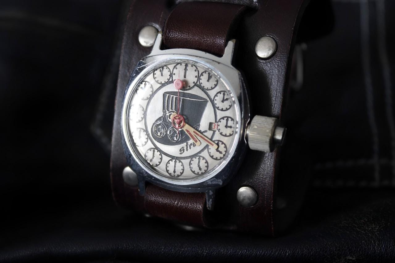 Steampunk Watch Exclusive Watch Unique Watch Unusual Watch Handmade ...