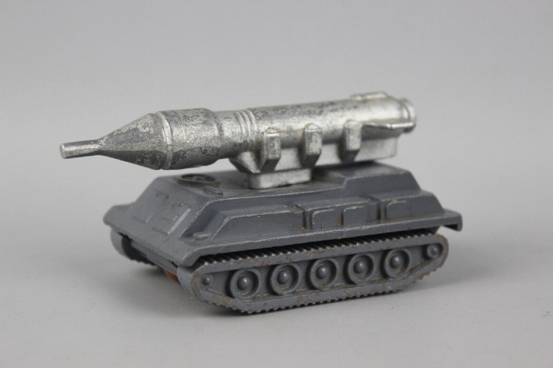 Soviet ROCKET TANK Military Vehicle Toy Car USSR Diecast Scale Model - Etsy